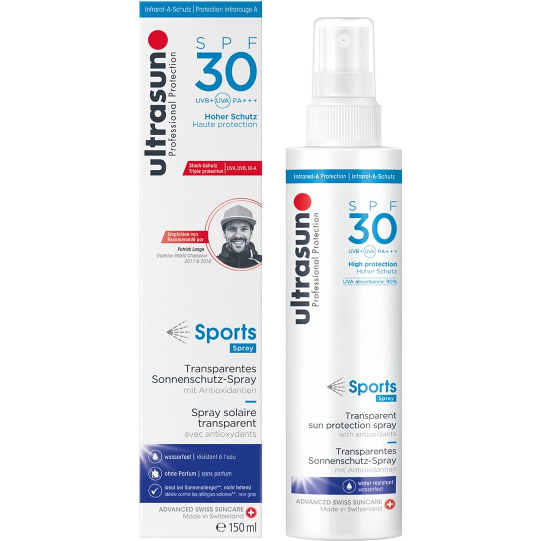 Ultrasun Sports Spray SPF30 - Spray à 150 ml