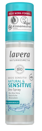 Lavera Deo basis Spray natural & sensitiv - Spray à 75 ml
