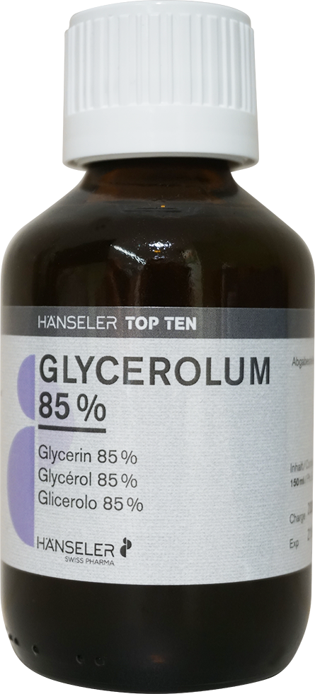 Hänseler Top Ten Glycerin 85 % - Flasche à 150 ml