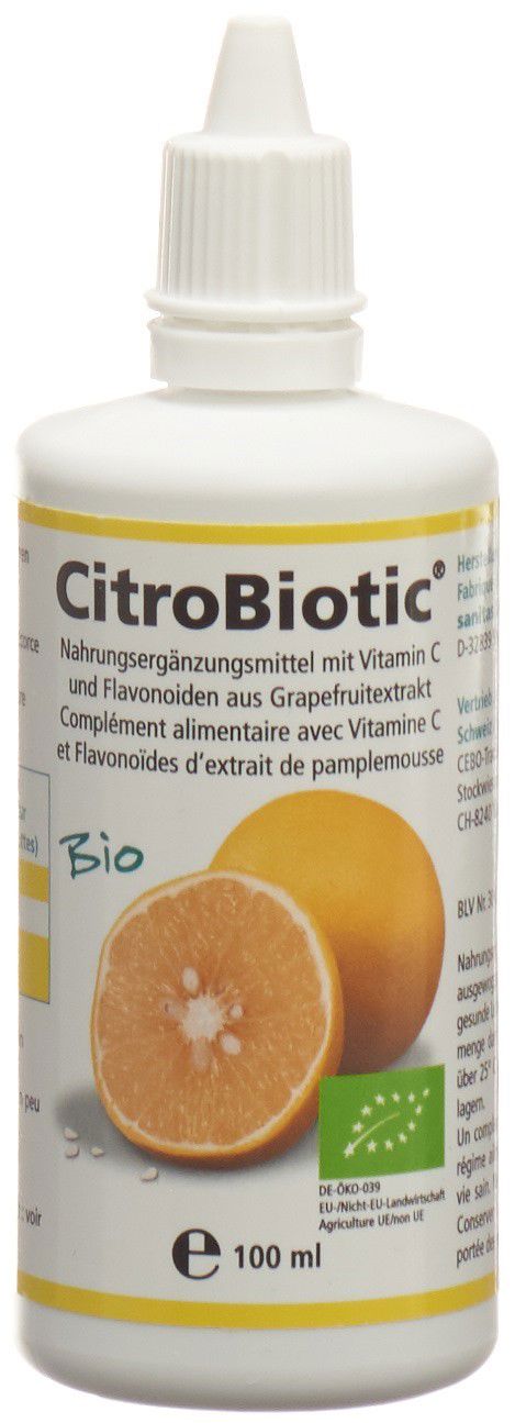CitroBiotic Grapefruitkernextrakt - Flasche à 100 ml