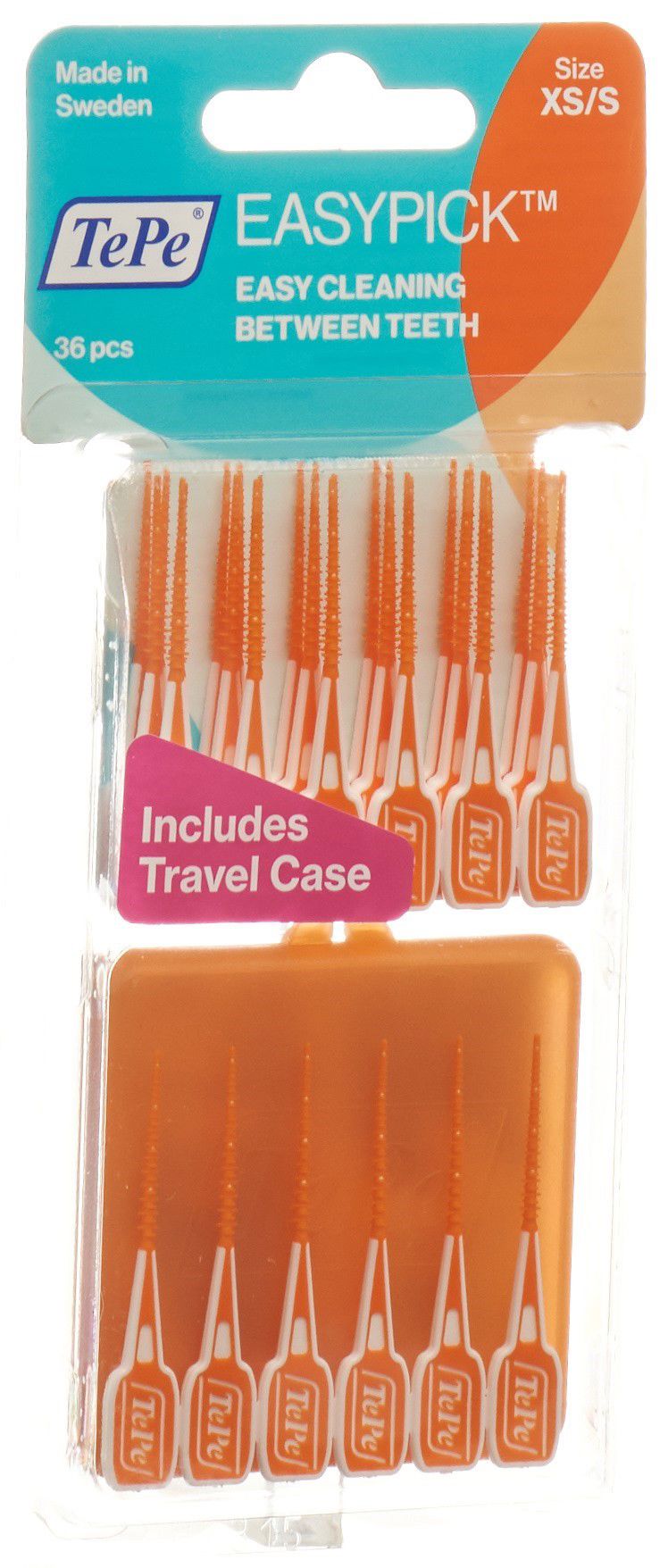 TePe EasyPick - Orange Grösse XS/S