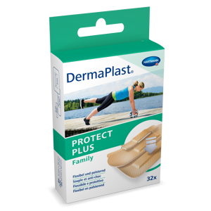 DermaPlast Protect Plus Family - Packung à 32 Stk.
