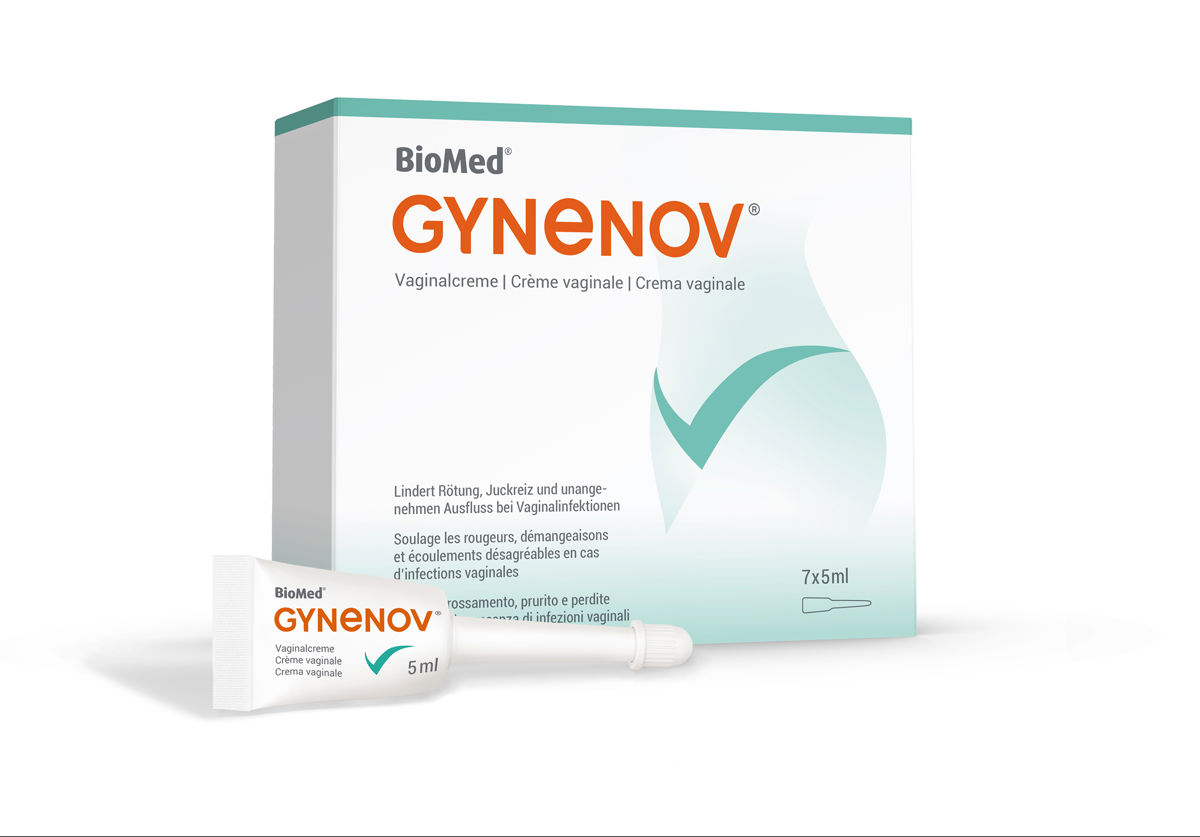 Gynenov® Vaginalcreme - Packung à 7 Monodosen à 5 ml