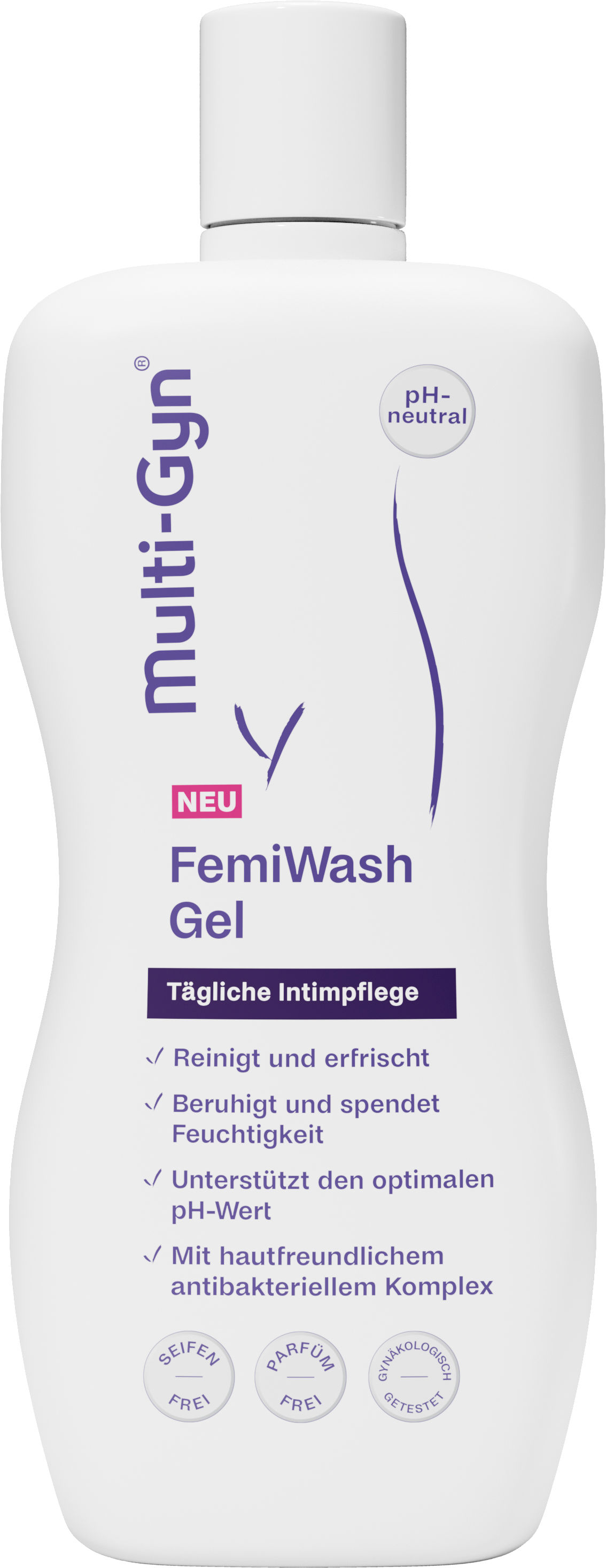 Multi-Gyn FemiWash Gel - Flasche à 220 ml