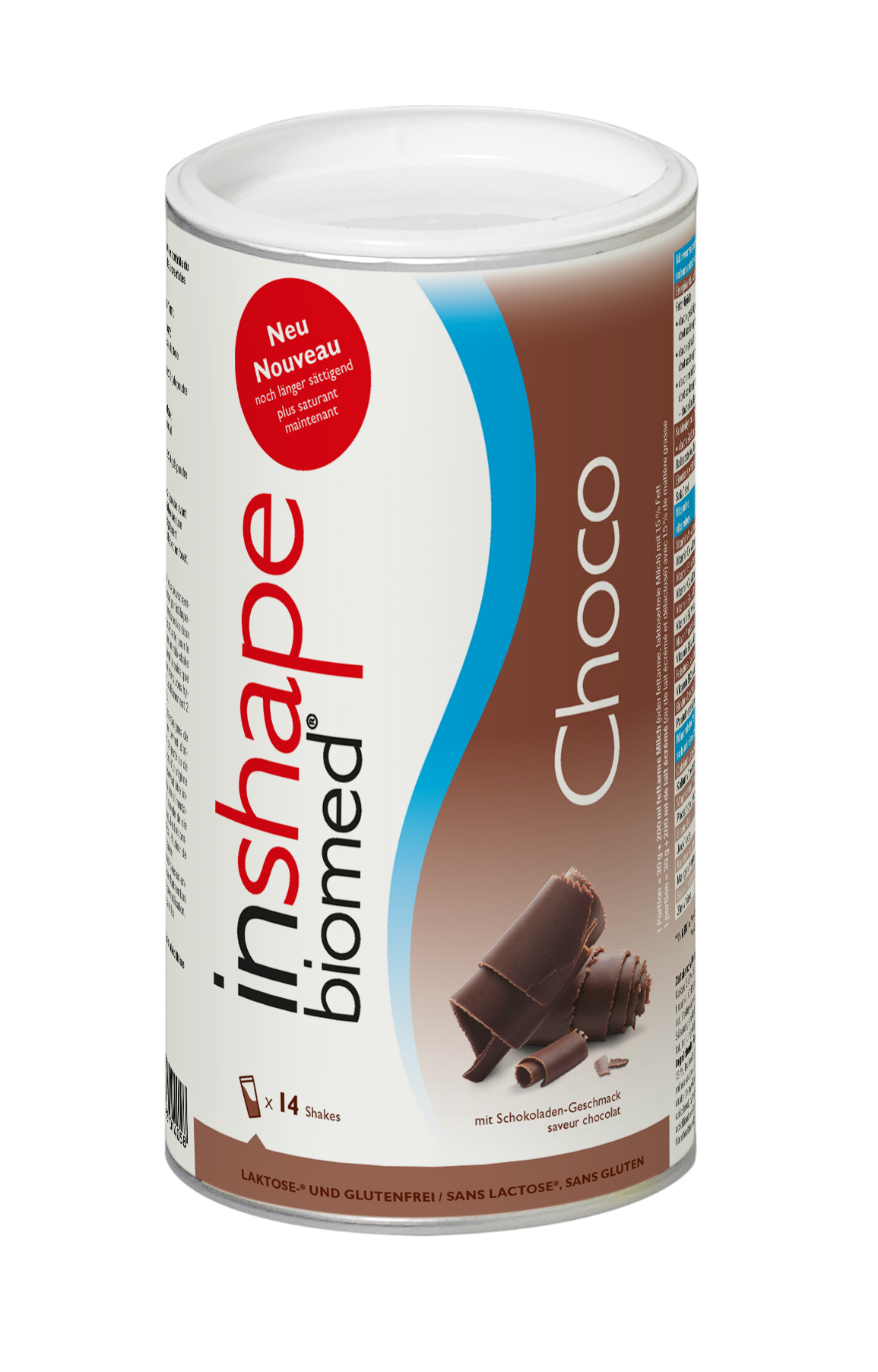 Inshape Biomed Choco-Shake - Dose à 420g