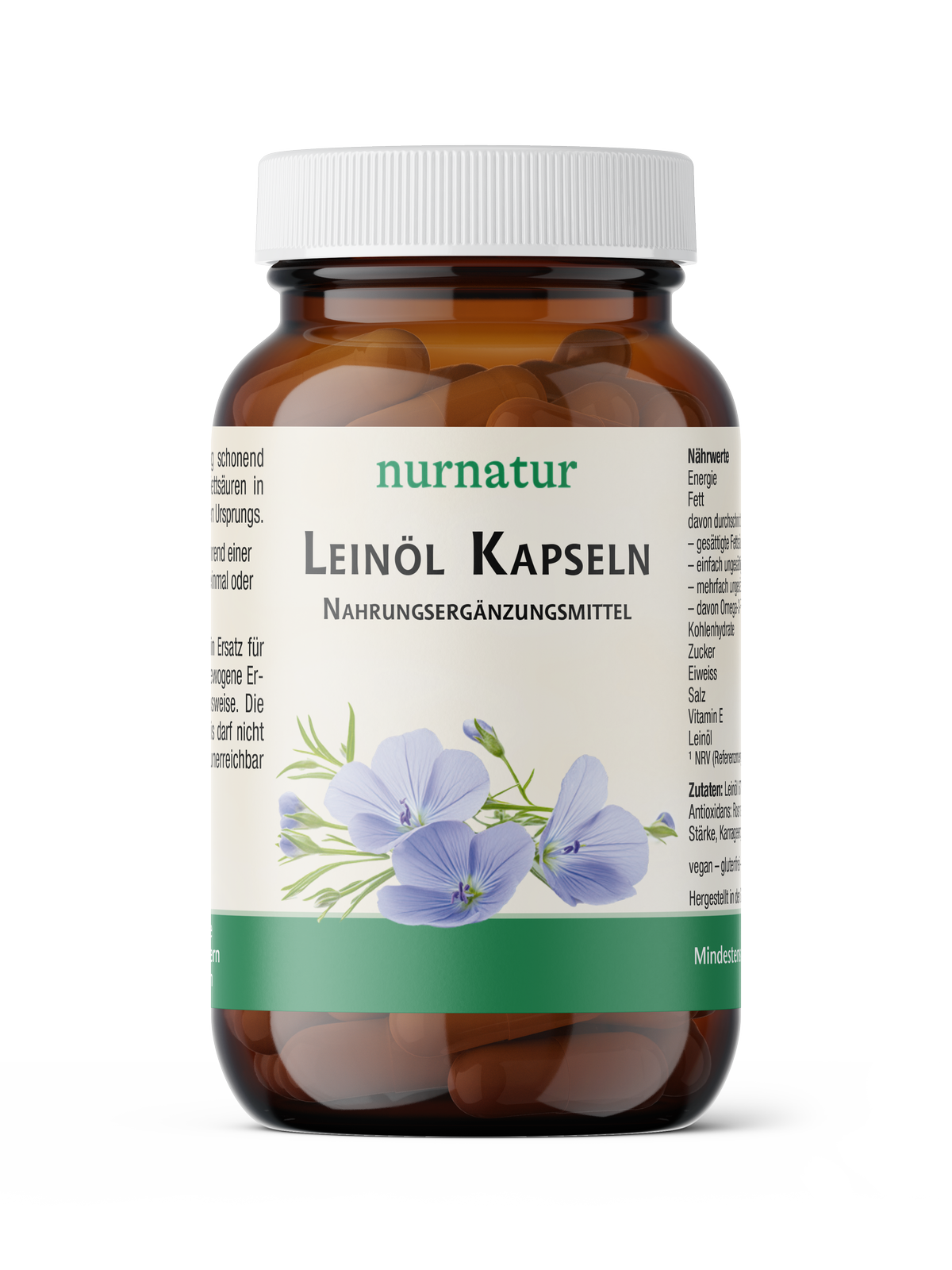 Leinöl Kapseln - Dose à 200 Kapseln