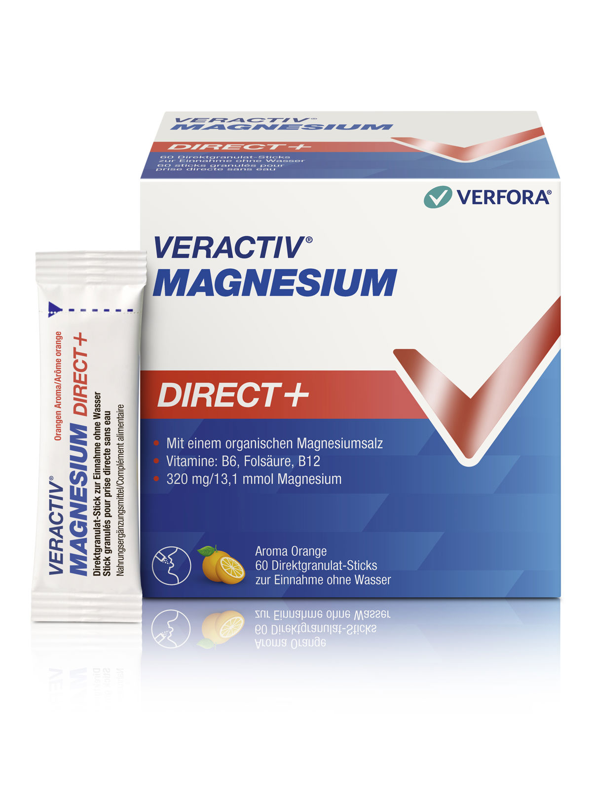 Veractiv Magnesium Direct+ - 60 Sticks