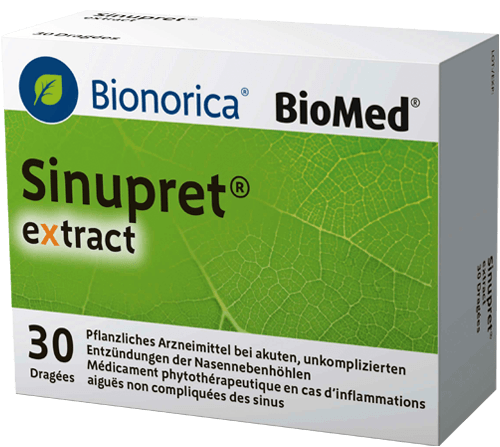 Sinupret extract - Packung à 30 Dragees