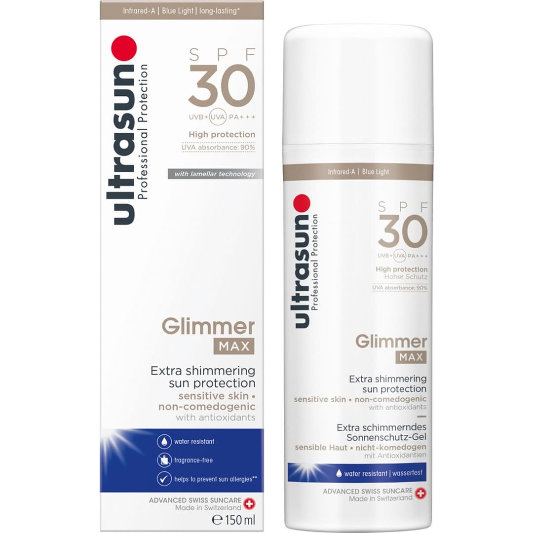 Ultrasun Glimmer MAX SPF30 - Flasche à 150 ml