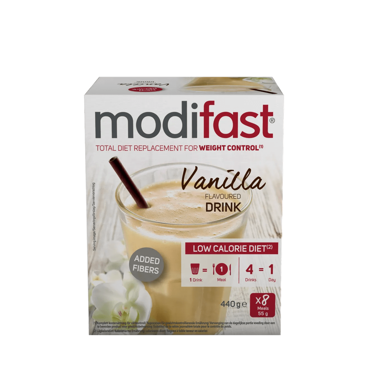 Modifast Drink - Packung à 8 Portionen Vanille