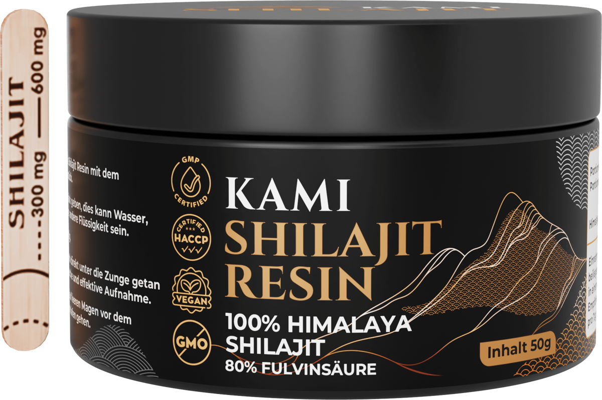 Kami Shilajit Resin - Dose à 50 Gramm