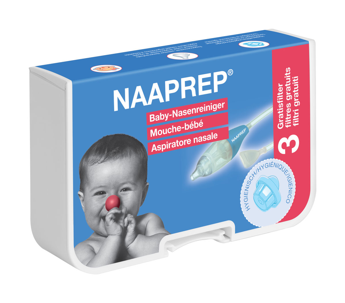 NAAPREP Nasenreiniger inkl 3 Filter - Set