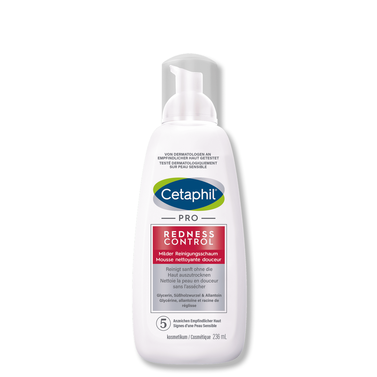 Cetaphil PRO Redness Control Milder Reiniungsschaum - Dispenser à 236 ml