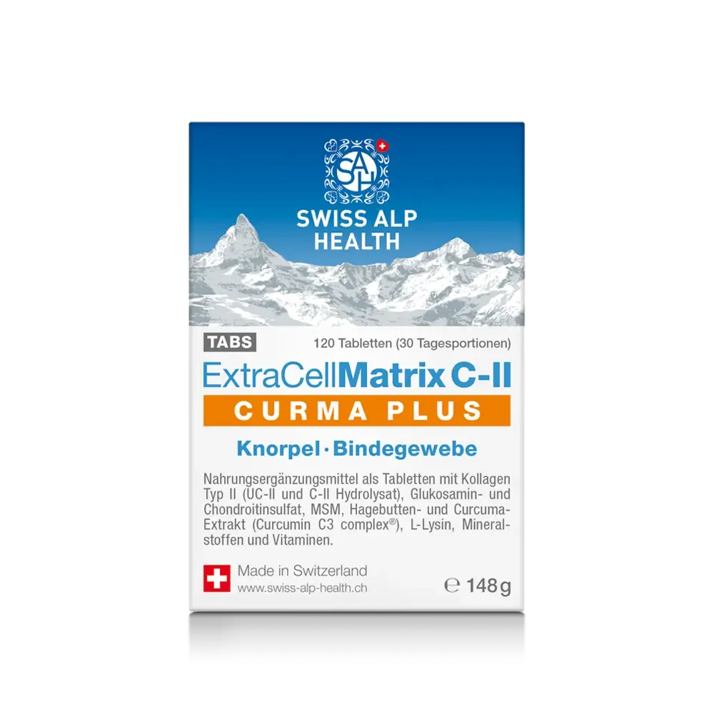 ExtraCellMatrix C-II CURMA PLUS Tabs - Packung à 120 Tabs