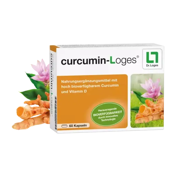 Curcumin-Loges - Packung à 60 Kapseln
