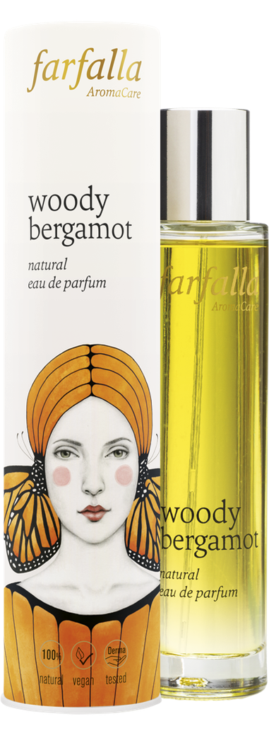 Farfalla natural eau de parfum woody bergamot - Spray à 50 ml
