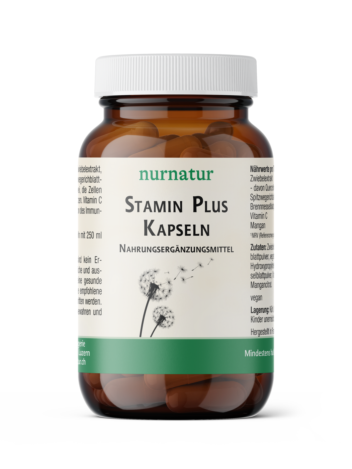Stamin Plus Kapsen - Dose à 100 Kapseln
