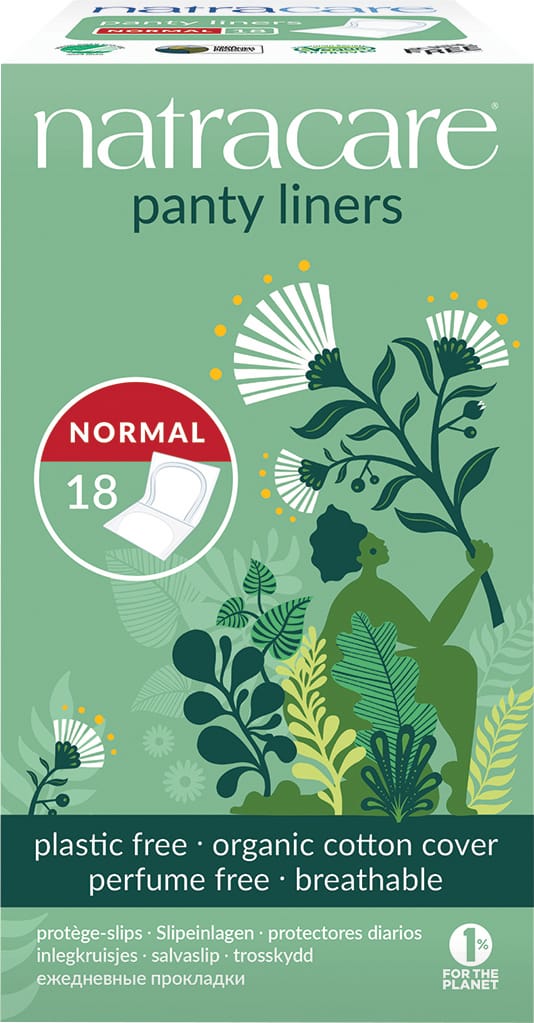 Natracare Slipeinlage - Normal, 18 Binden