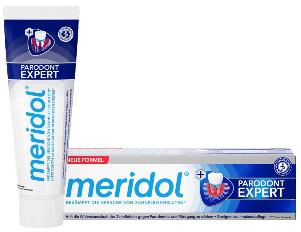 Meridol Parodont Expert Zahnpasta - Packung à 75 ml