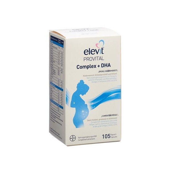 Elevit Provital Complex + DHA - Packung à 105 Kapseln