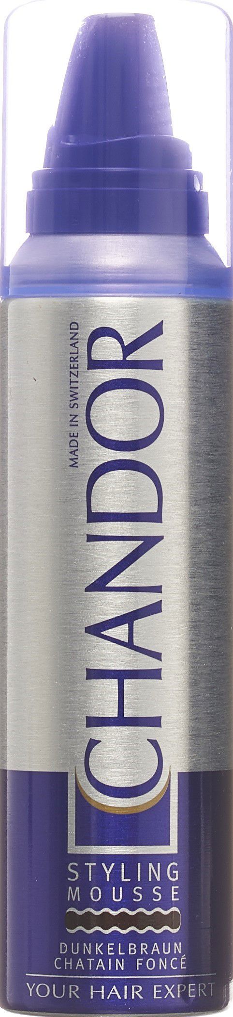 Chandor Colour Styling Mousse - Dose à 150 ml Dunkelbraun