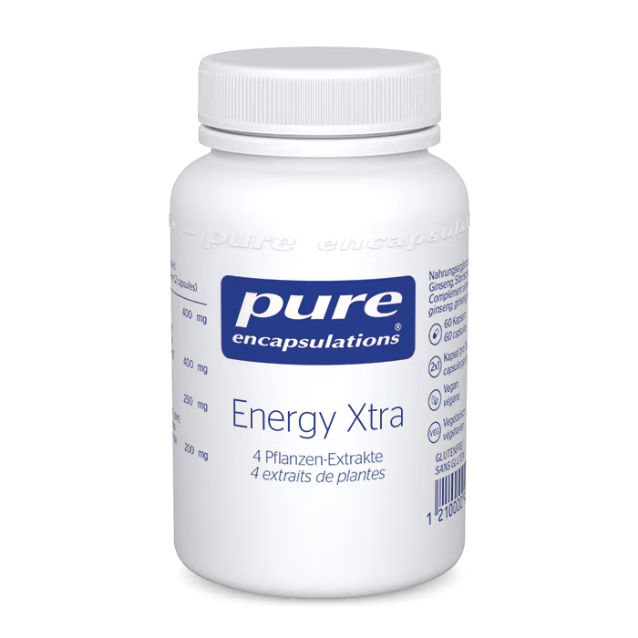 Pure Encapsulation Energy Xtra - Dose à 60 Kapseln
