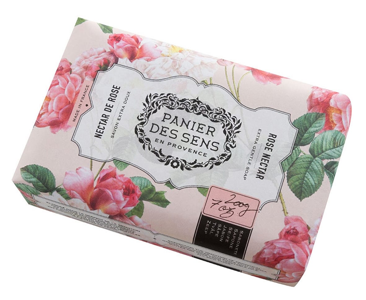 Panier des Sens Rose Nectar Extramilde Seife - 200 g