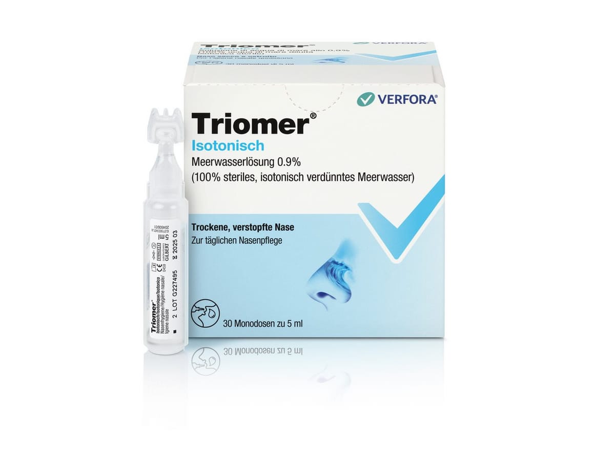 Triomer Nasenspülung - 30 Monodosen à 50 ml