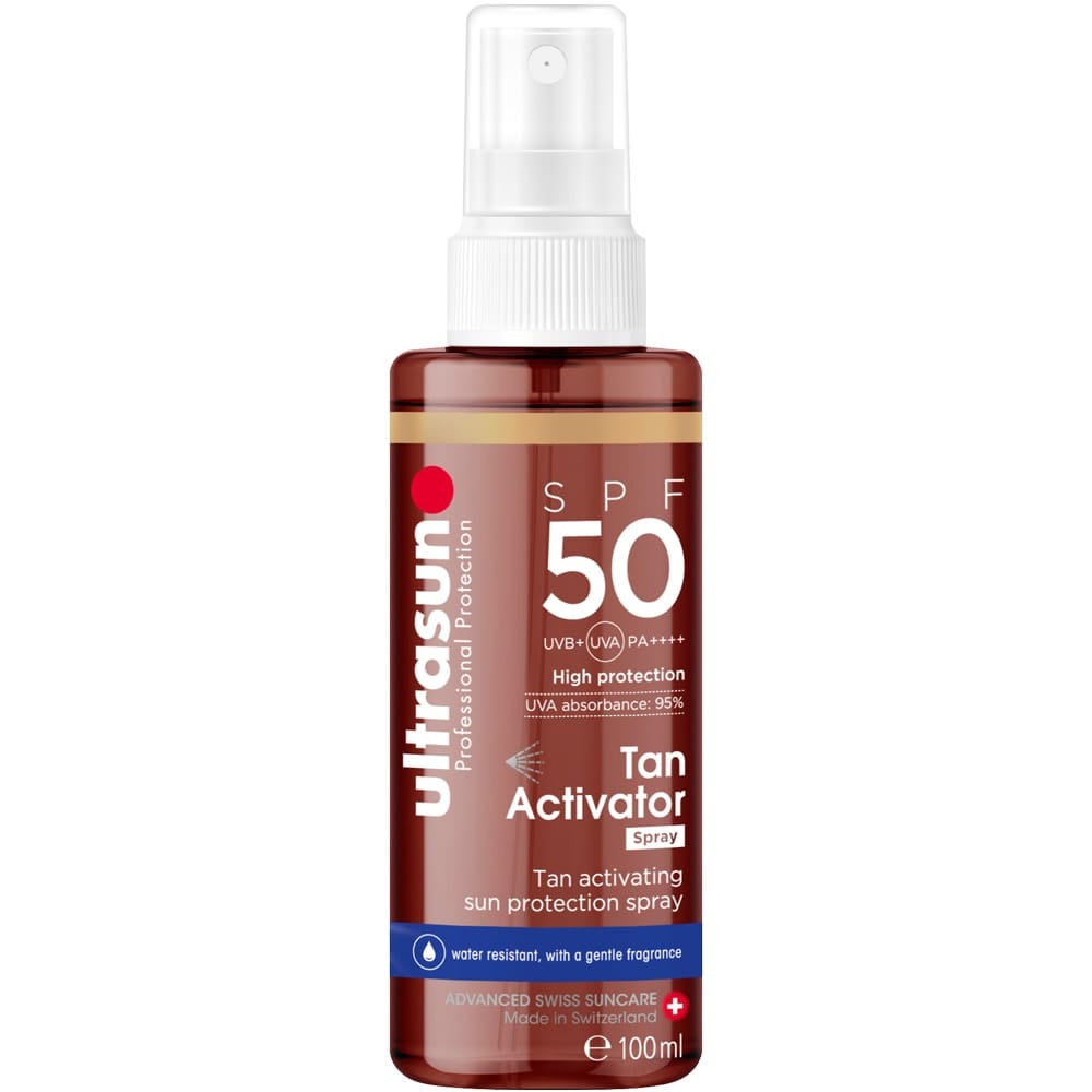 Ultrasun Tan Activator Spray SPF50 - Spray à 100 ml