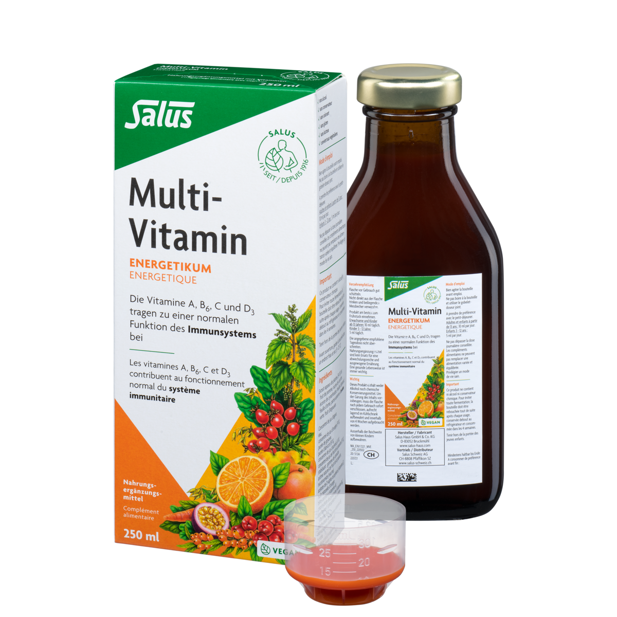 Salus Multi-Vitamin Energetikum - Flasche à 250ml