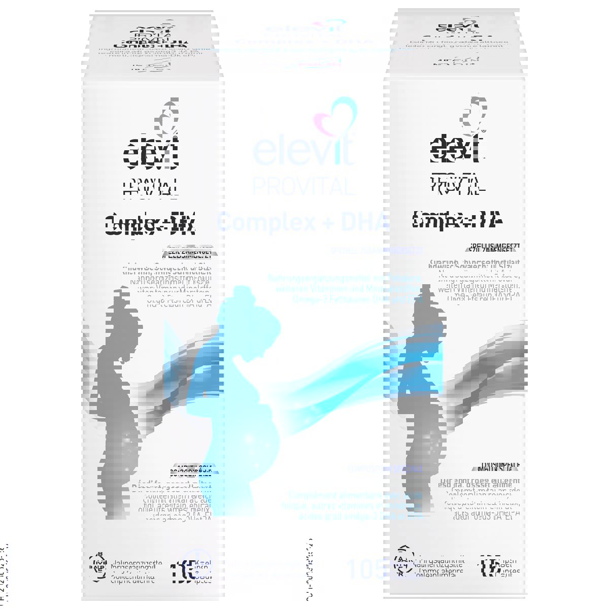 Elevit Provital Complex + DHA - Packung à 105 Kapseln
