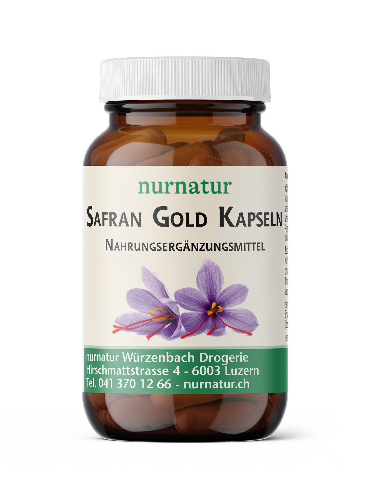 Safran Gold Kapseln - Dose à 60 Kapseln
