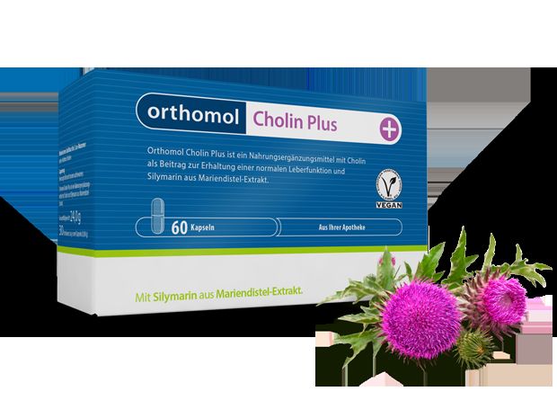 Orthomol Cholin Plus - 60 Kapseln