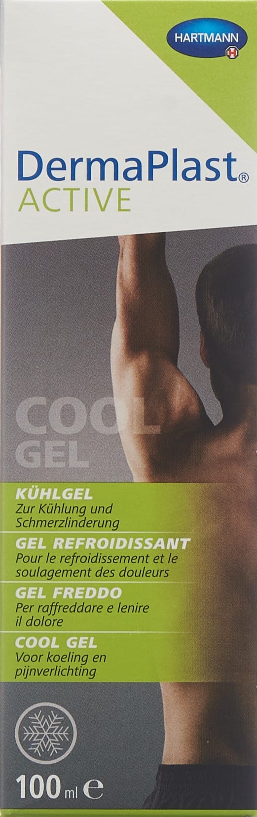 DermaPlast Active Cool Gel - Tube à 100 ml