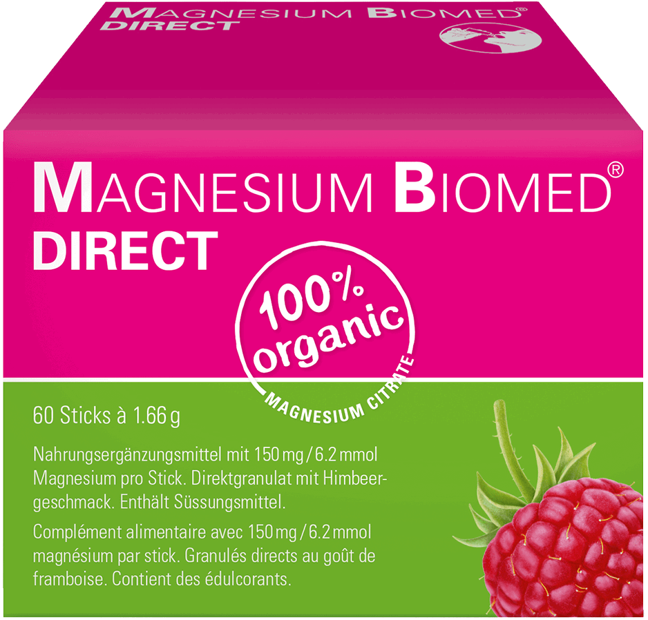 Biomed Magnesium Direct - Packung à 60 Sticks